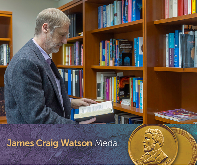 James Stone to Receive James Craig Watson Medal - IAS News | Institute for Advanced Study